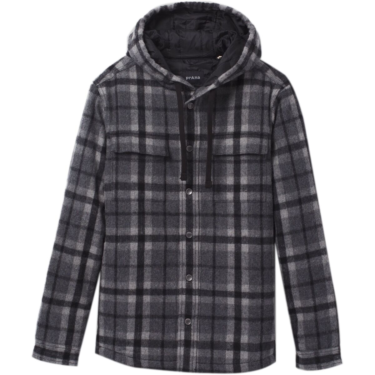 prAna Asgard Hooded Flannel Shirt - Men's - Clothing