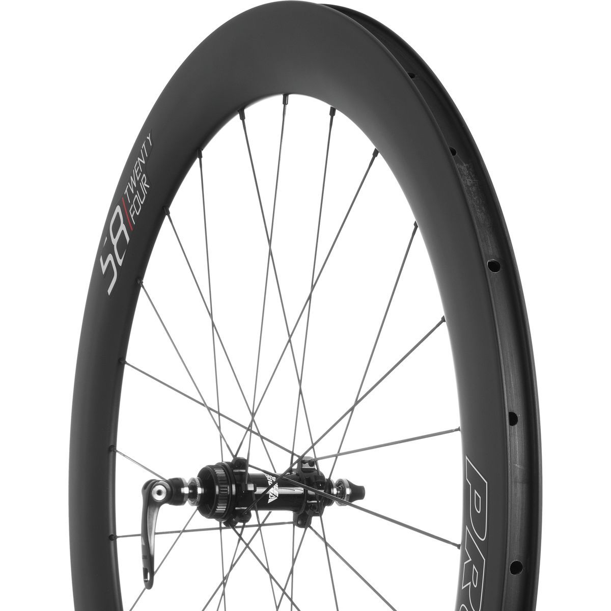 Profile Design 58/TwentyFour Carbon Clincher Disc Wheel - Bike