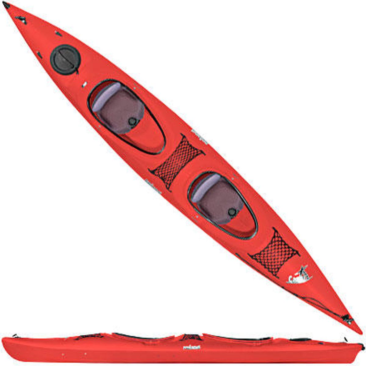 Prijon Capri II Tandem Kayak w/o Rudder - Paddle