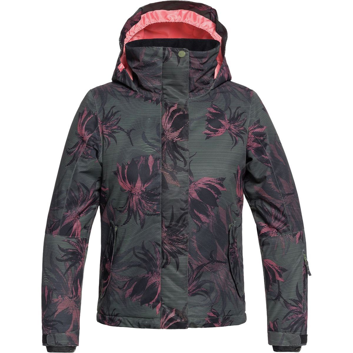 Roxy Jetty Hooded Jacket - Girls' | Backcountry.com
