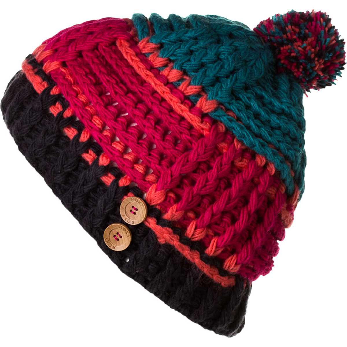 Roxy Berry Pom Beanie - Kids' - Kids