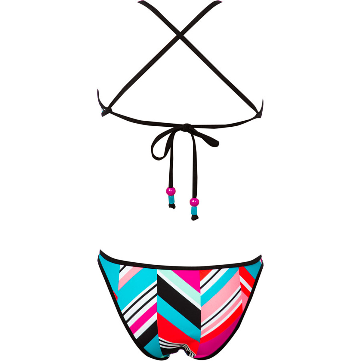 Roxy Wave Peak Criss Cross Monokini One Piece Swimsuit Womens Clothing