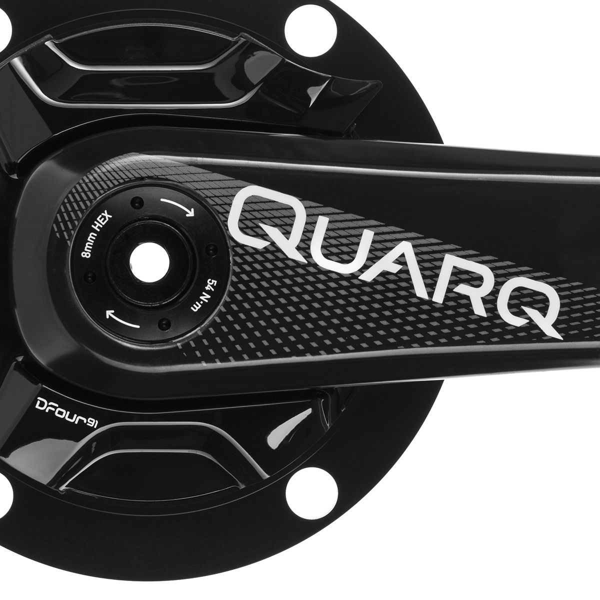 Quarq DFour91 Power Meter Crank Arms - BB30 - Bike