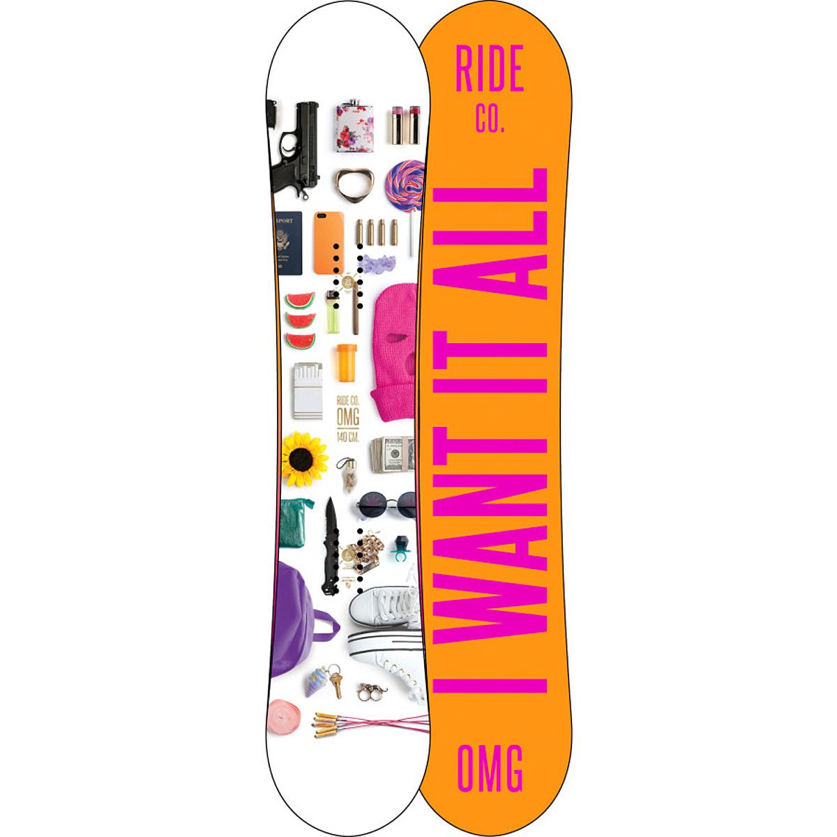 Ride OMG Snowboard - Women's - Snowboard