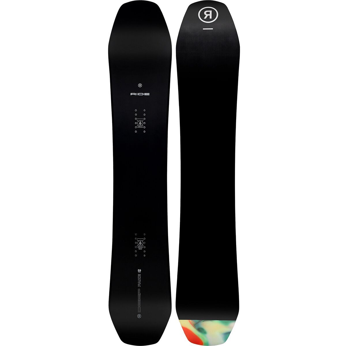Ride Deep Fake Snowboard - 2024 - Snowboard
