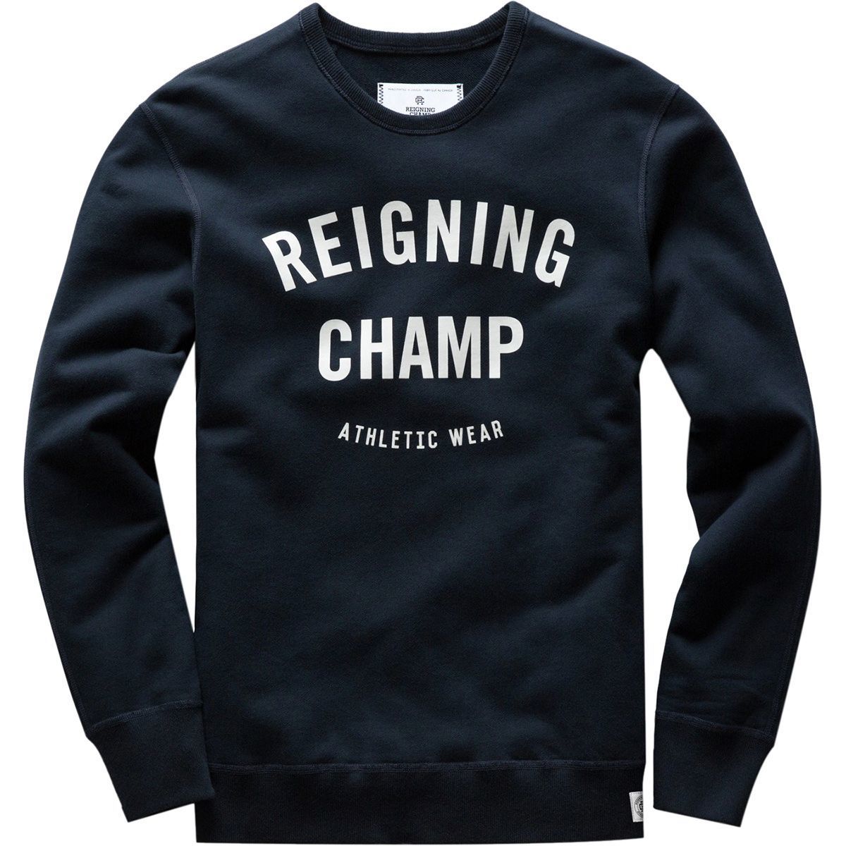Reigning Champ Midweight Gym Logo Crewneck - Men's | Backcountry.com