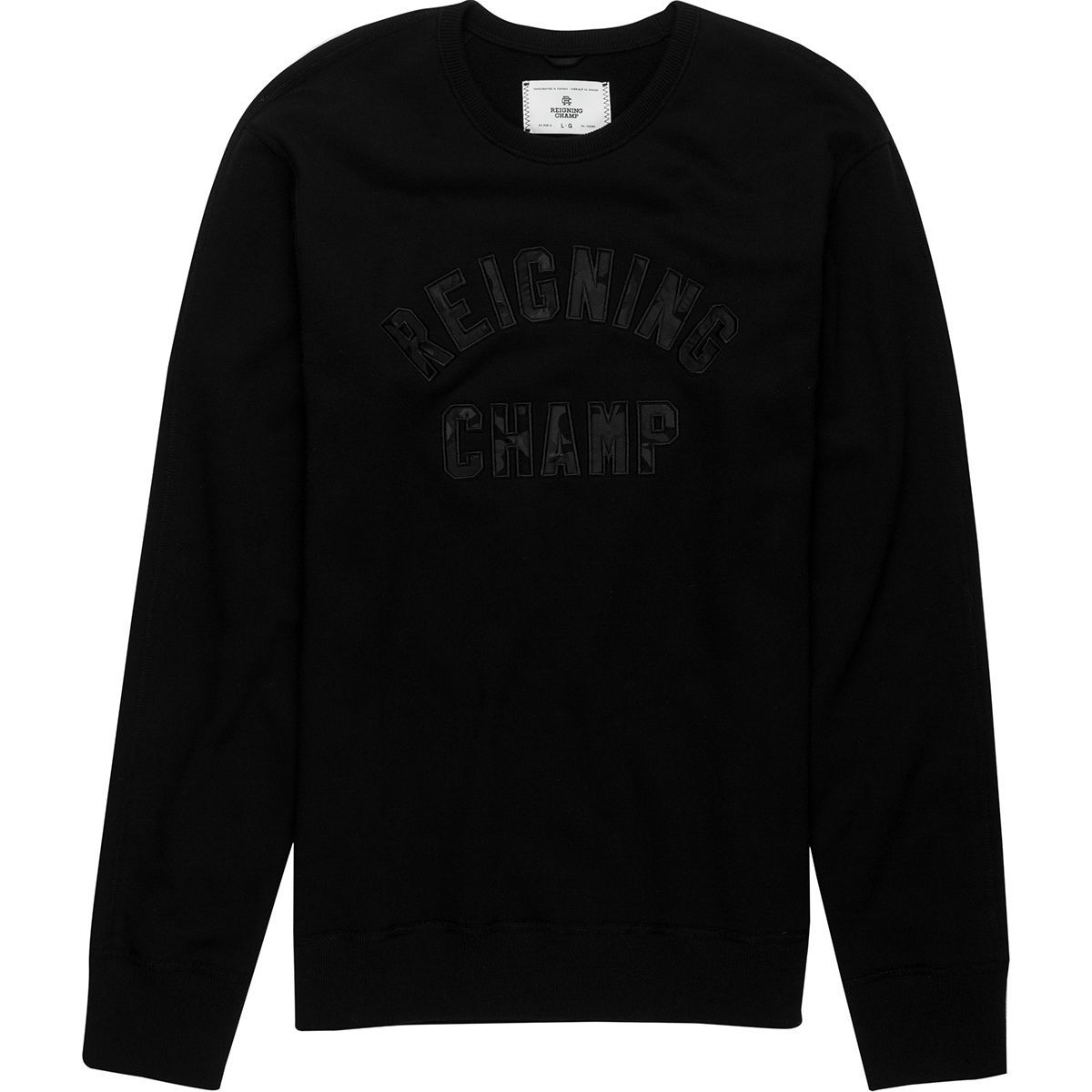 Reigning Champ Club Logo Crewneck Sweatshirt - Men's - Clothing