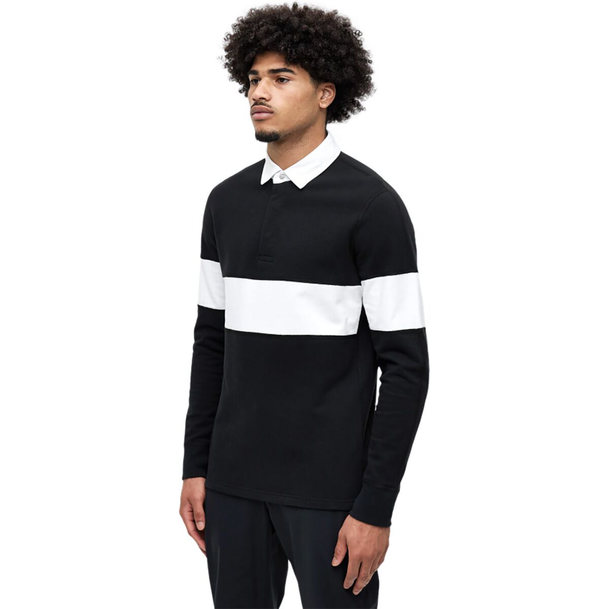 Reigning Champ Three End Terry Rugby Shirt - Men's - Clothing