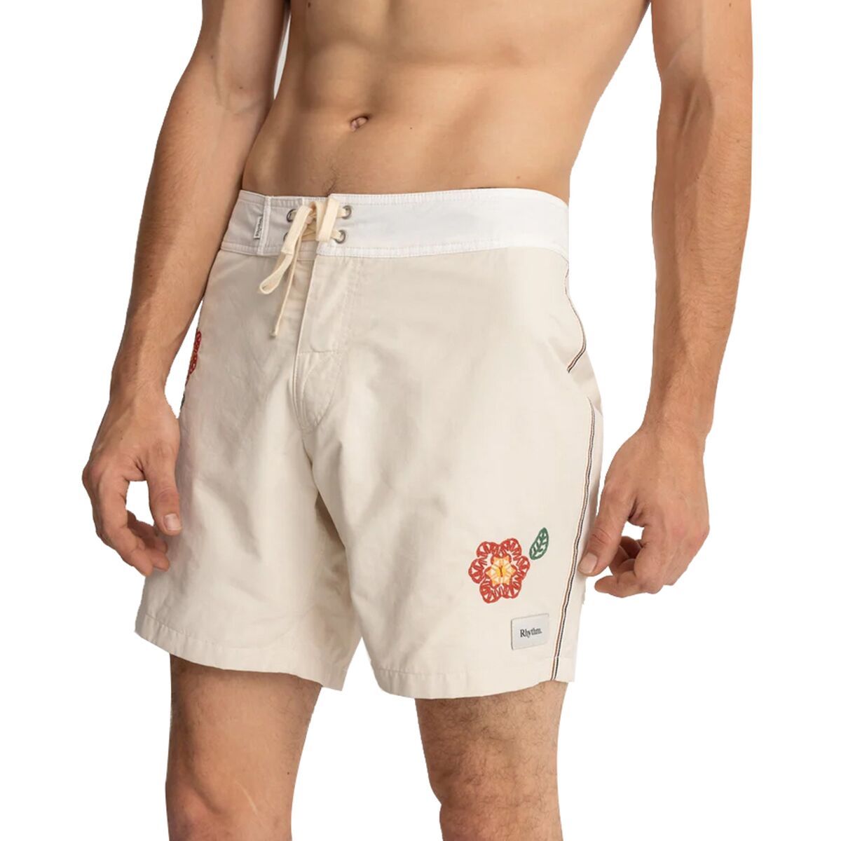 Rhythm Heritage Flower Swim Trunk - Men's - Clothing