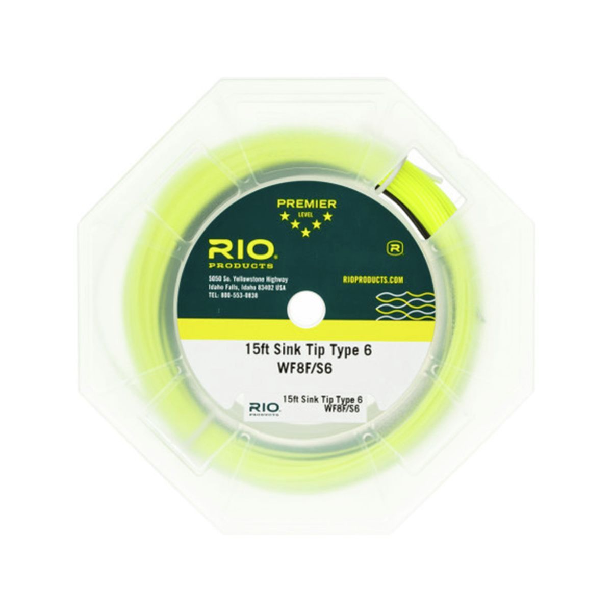 RIO 15ft Type 6 Sinking Tip Fly Line - Fishing