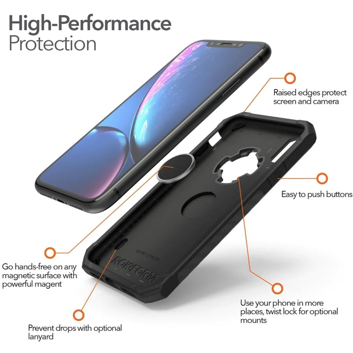 Rokform Rugged Case for iPhone - Bike