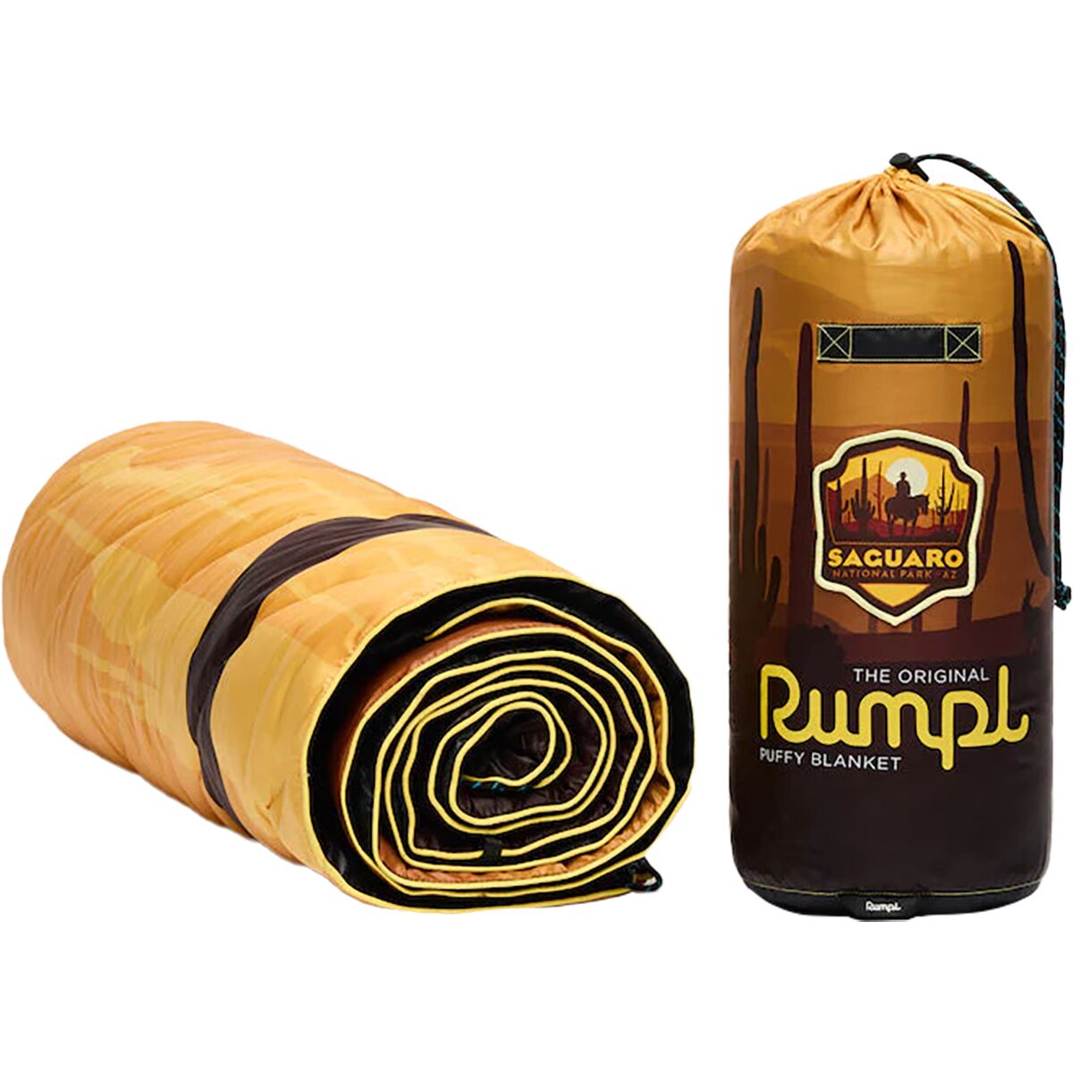 Rumpl Original Puffy 1-Person Blanket - National Park/Saguaro - Accessories