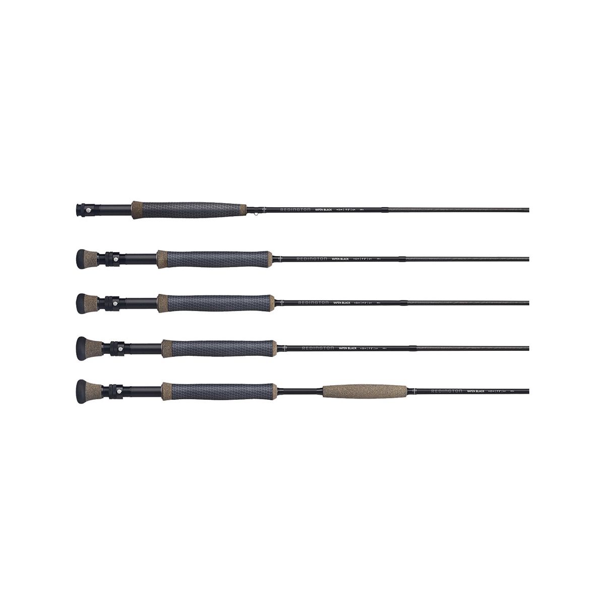 Redington Vapen Black Fly Rod - 4-Piece - Fishing