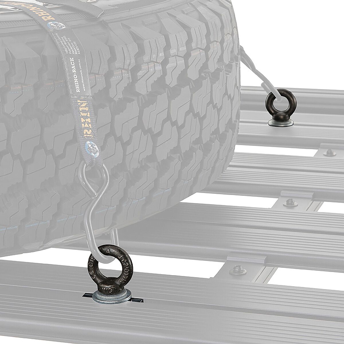 Rhino-Rack Pioneer Eye Bolt Kit - Ski