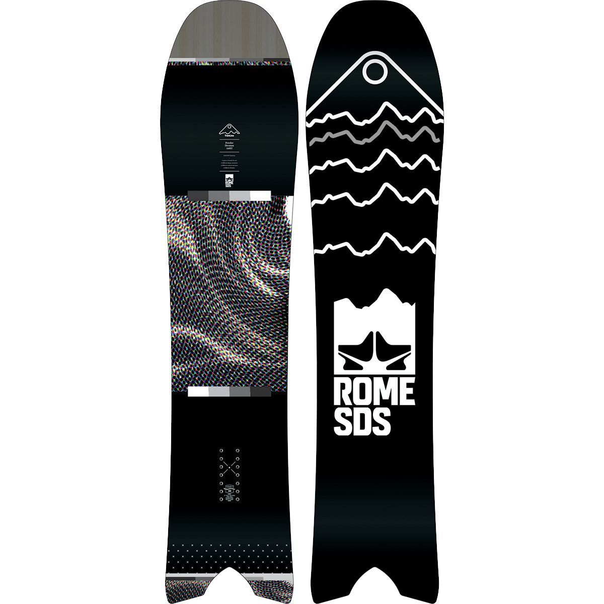 Rome Pow Division Swallowtail Snowboard - Men's - Snowboard