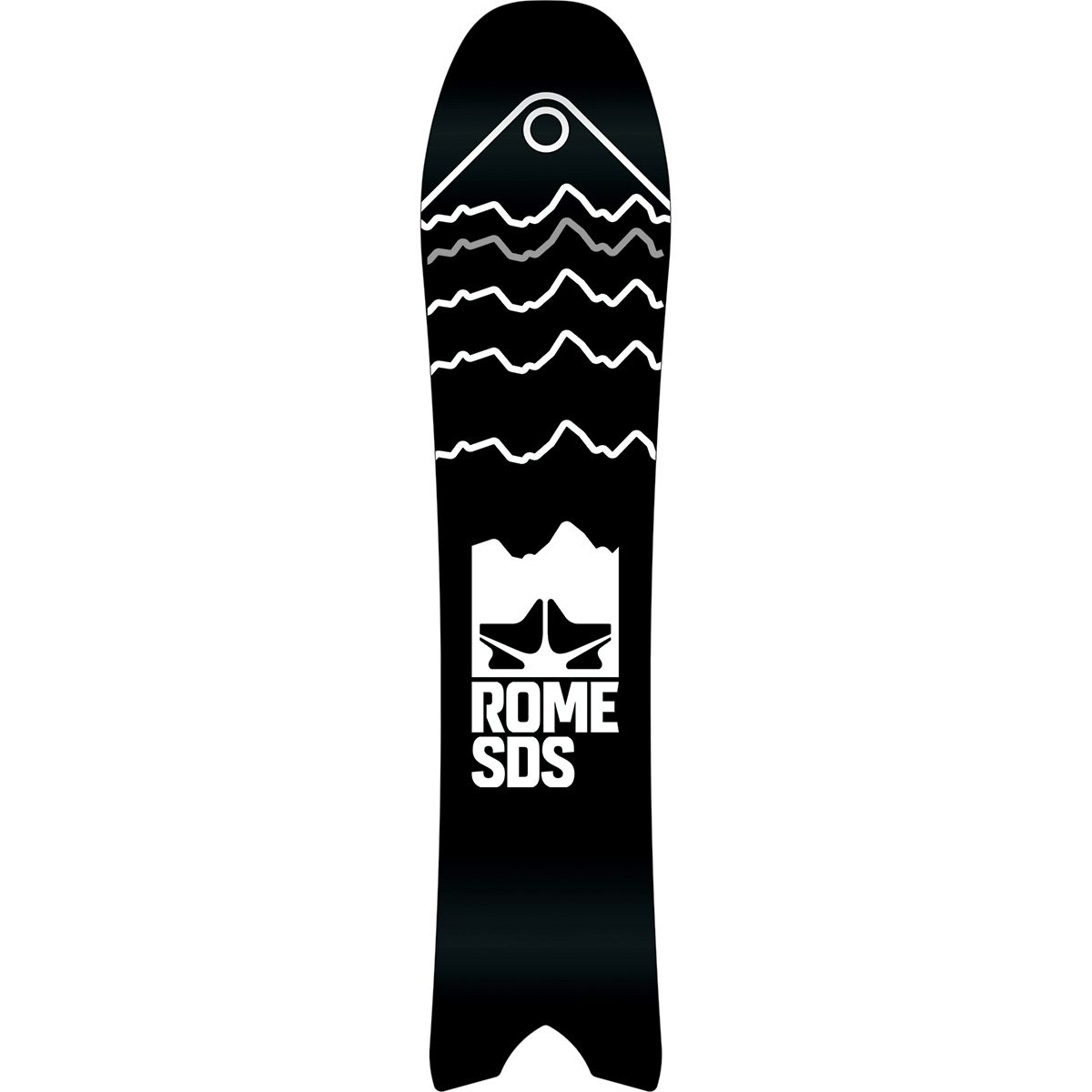 Rome Pow Division Swallowtail Snowboard - Men's - Snowboard