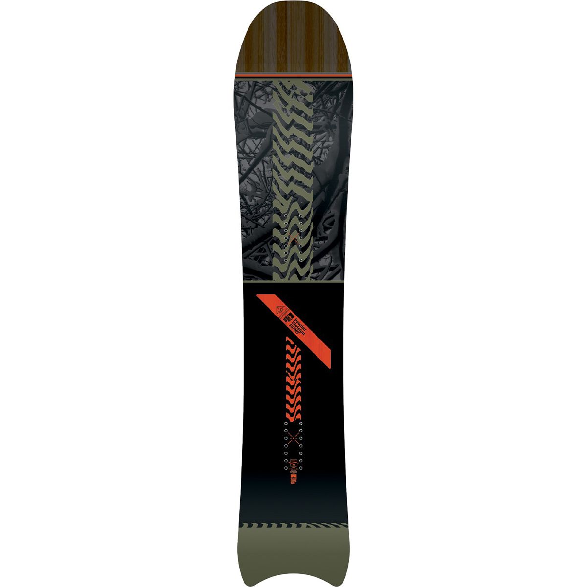 Rome Pow Division Moon Tail Snowboard - Snowboard