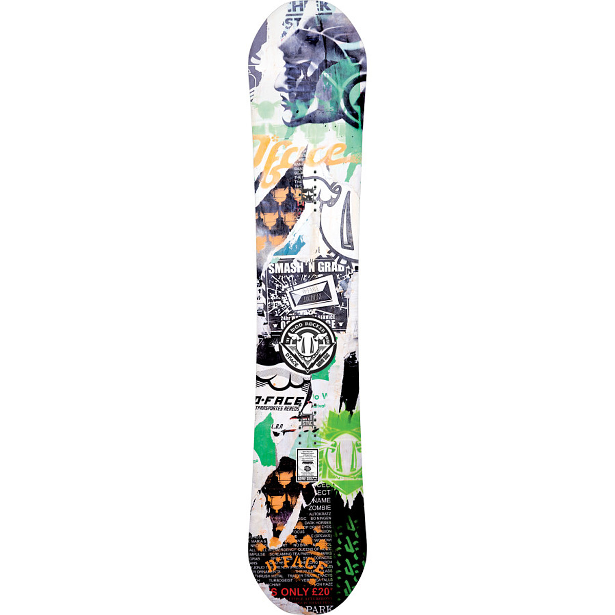 Rome Mod Rocker Snowboard - Wide - Snowboard