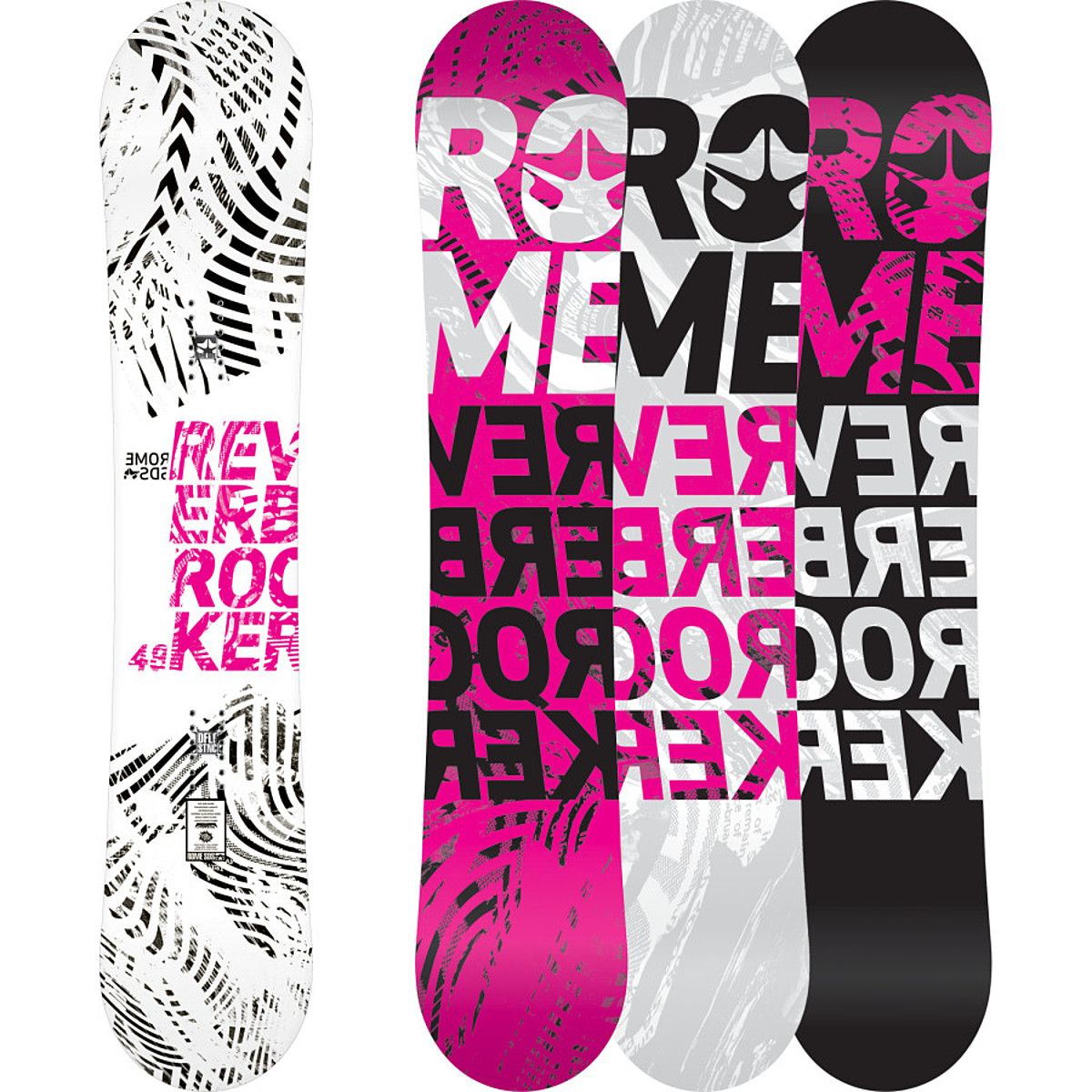 Rome Reverb Rocker Snowboard - Snowboard