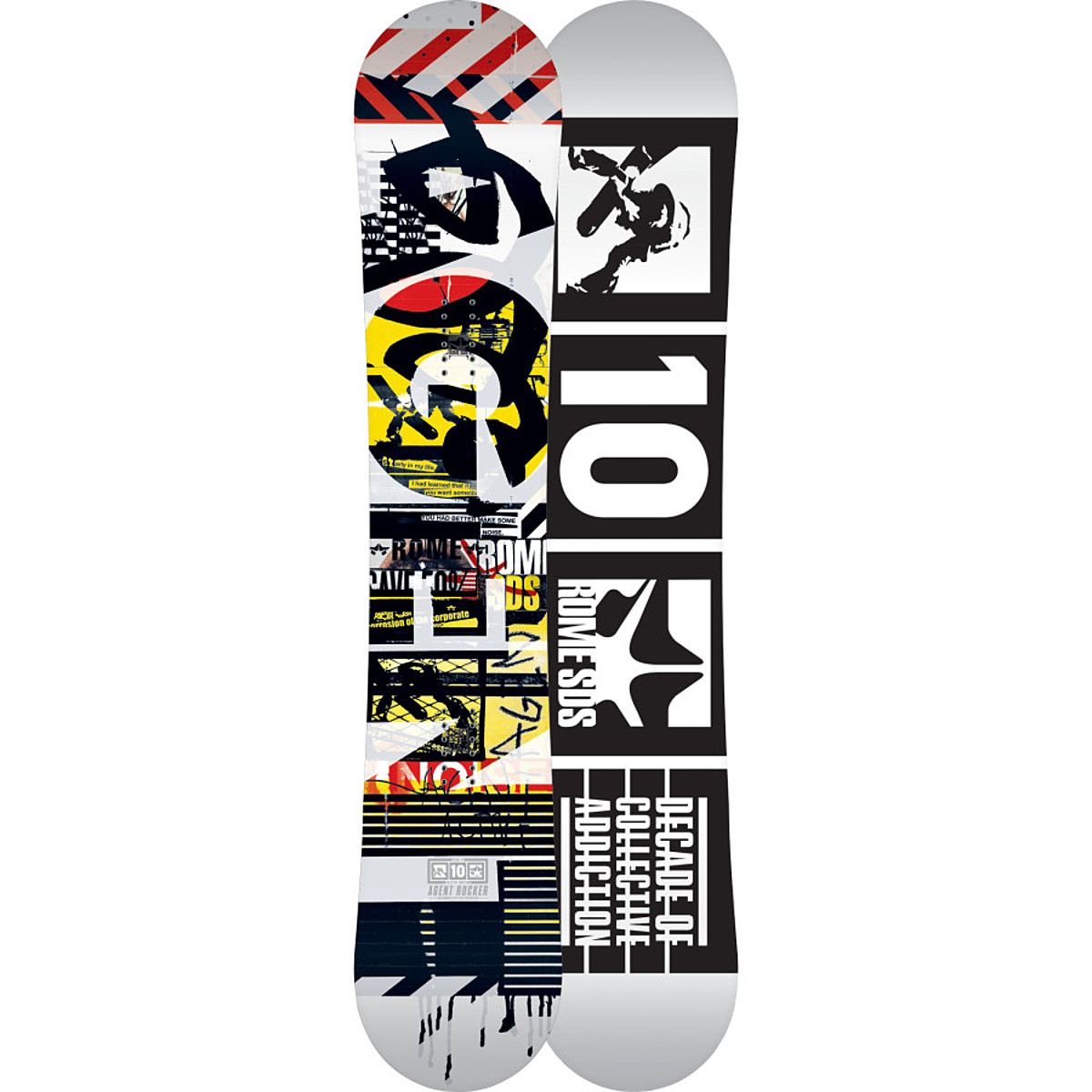 Rome Agent Rocker Decade Collection Snowboard - Snowboard