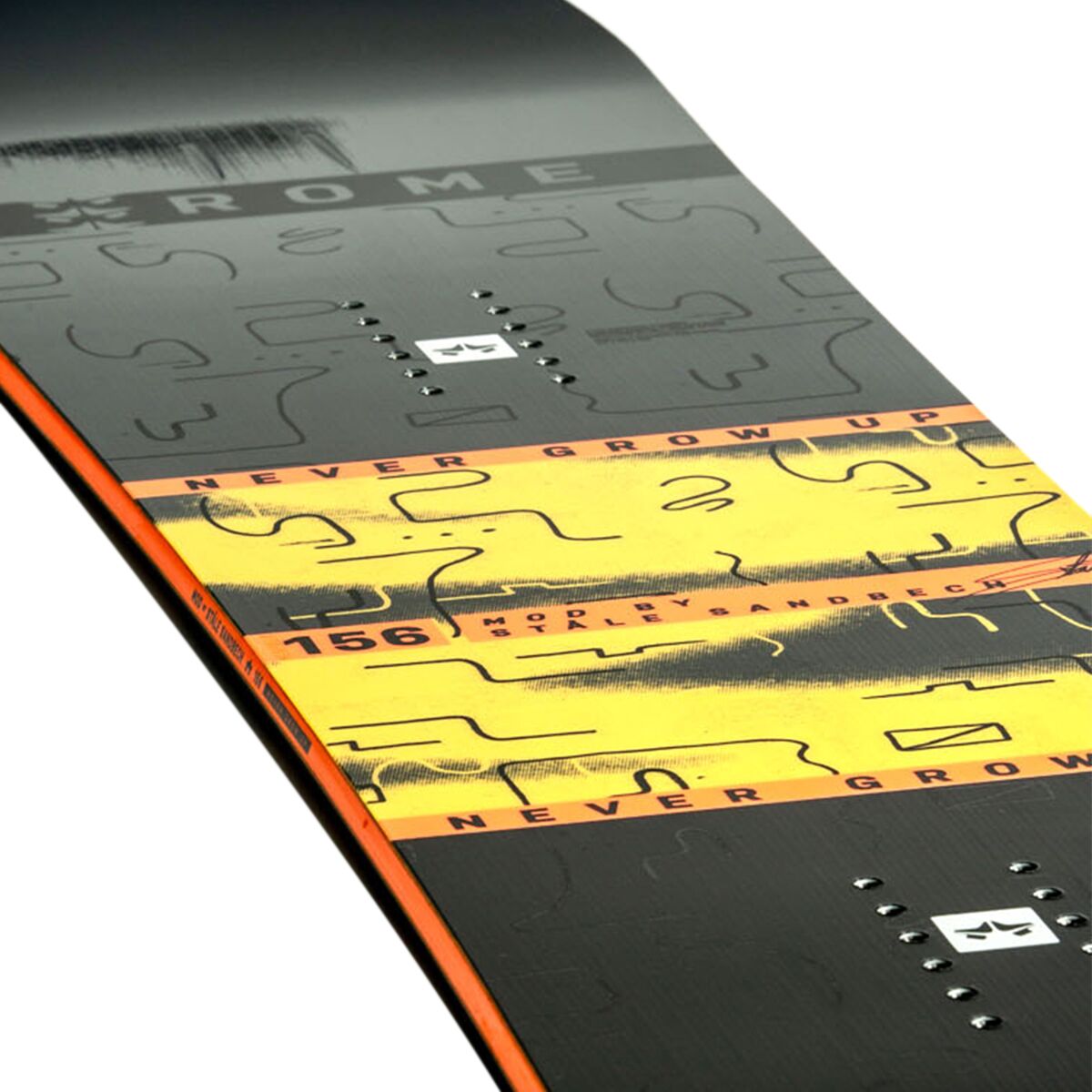 Rome Mod x Stale Snowboard - Men's - Snowboard