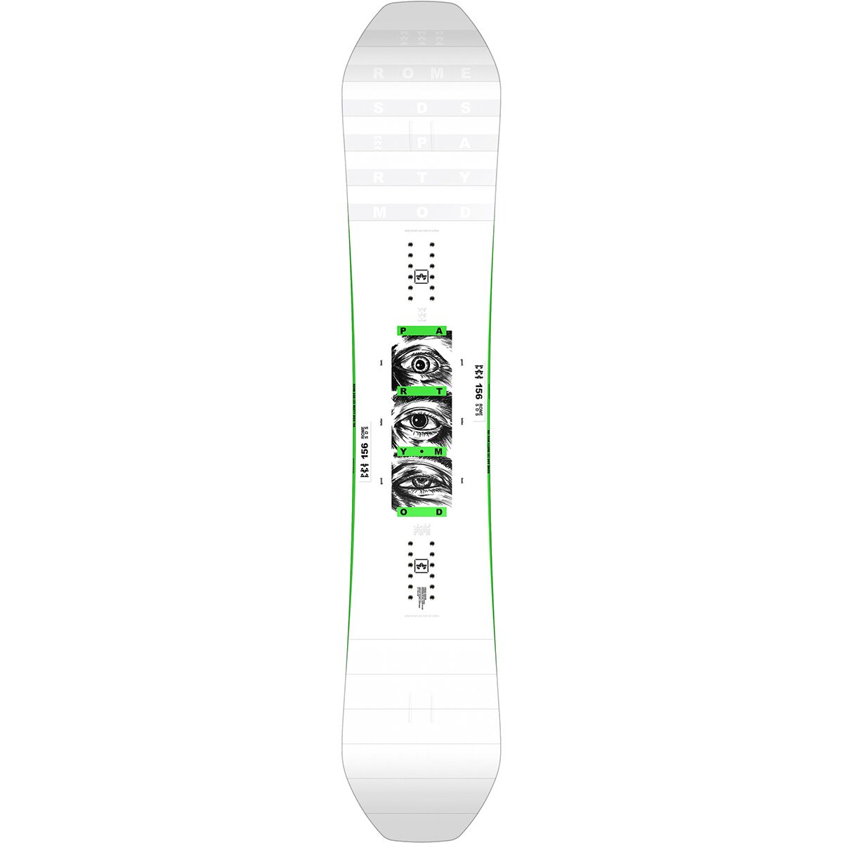 Rome Party Mod Snowboard - 2024 - Snowboard