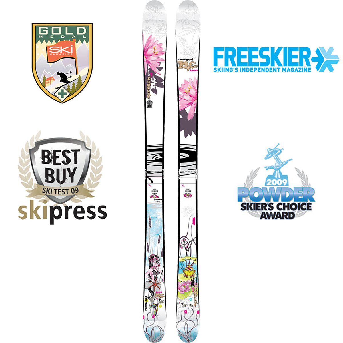 Rossignol Scratch Girl BC Alpine Ski - Women's - Ski