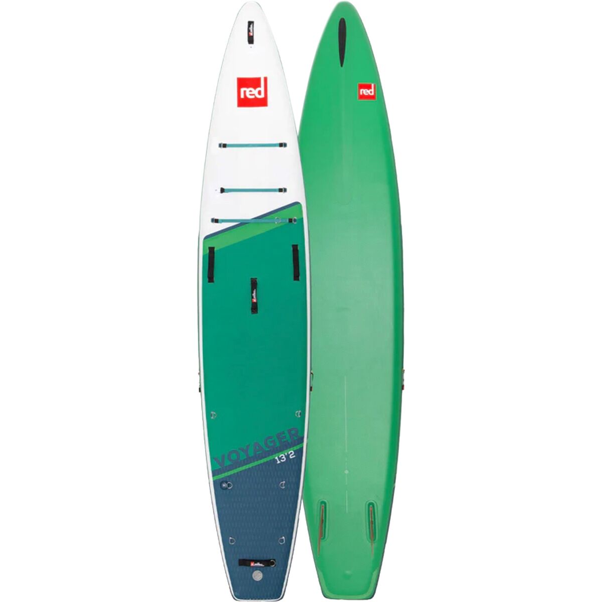 Red Paddle Co. Voyager+ Inflatable Stand-Up Paddleboard - Paddle