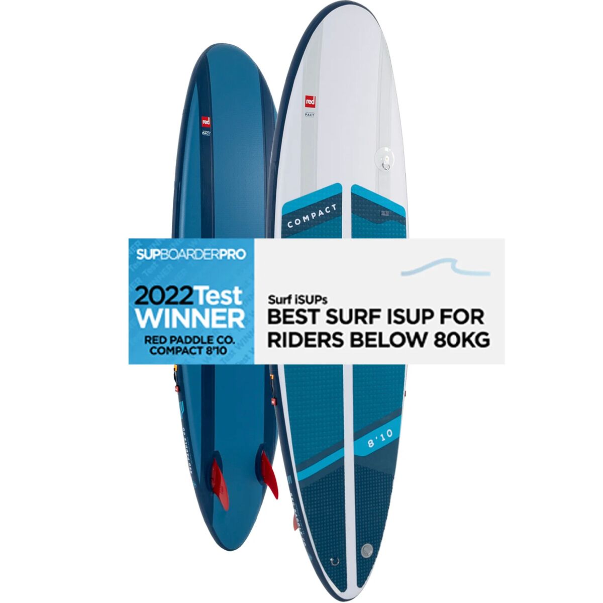 Red Paddle Co. Compact MSL 8ft 10in Inflatable Stand-Up Paddleboard ...