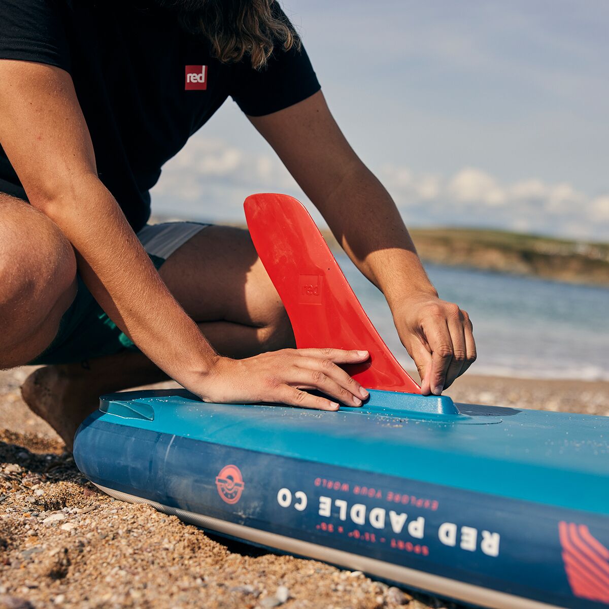 Red Paddle Co. Sport MSL Inflatable Stand-Up Paddleboard - 2024 - Paddle