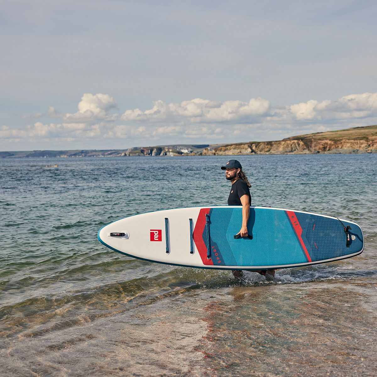 Red Paddle Co. Sport MSL Inflatable Stand-Up Paddleboard - 2024 - Paddle