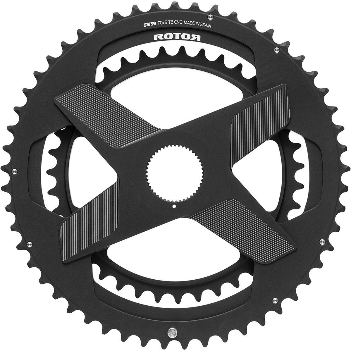 Rotor Spidering no-Q DM Round Chainring - Bike