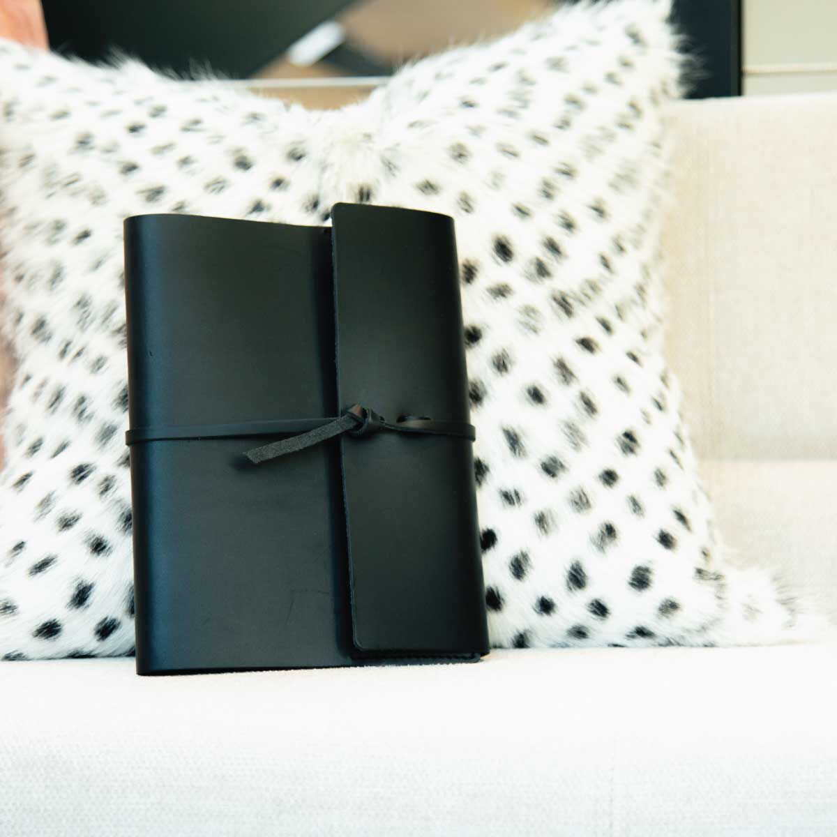 Rustico Leather Writer's Log Refillable Notebook Medium - Hike & Camp