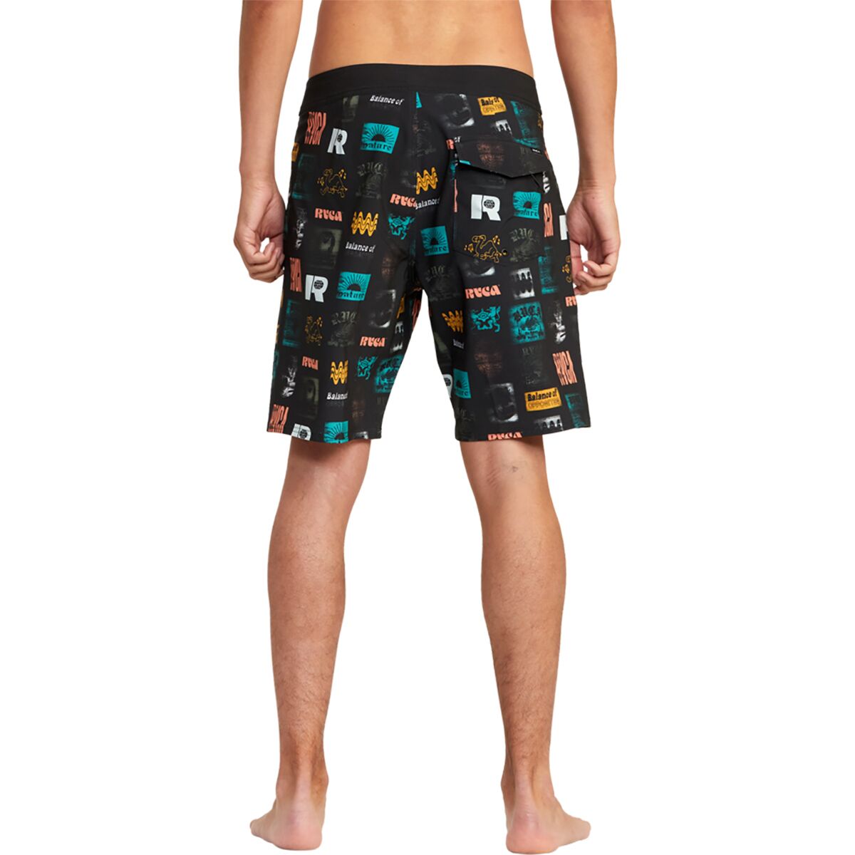 RVCA VA Print Swim Trunk - Men's - Clothing