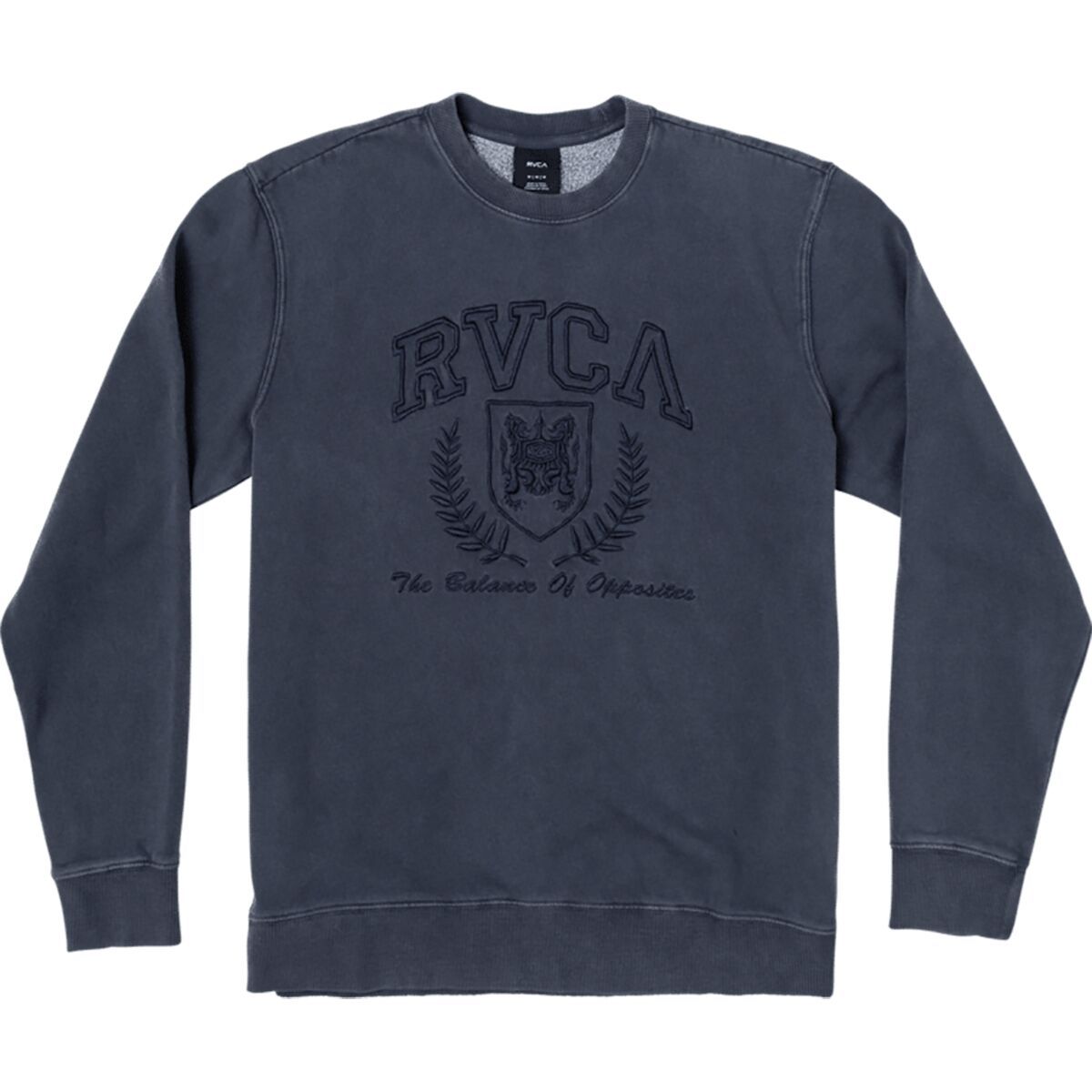 RVCA Tonal Crest Crew Sweatshirt - Men's - Clothing