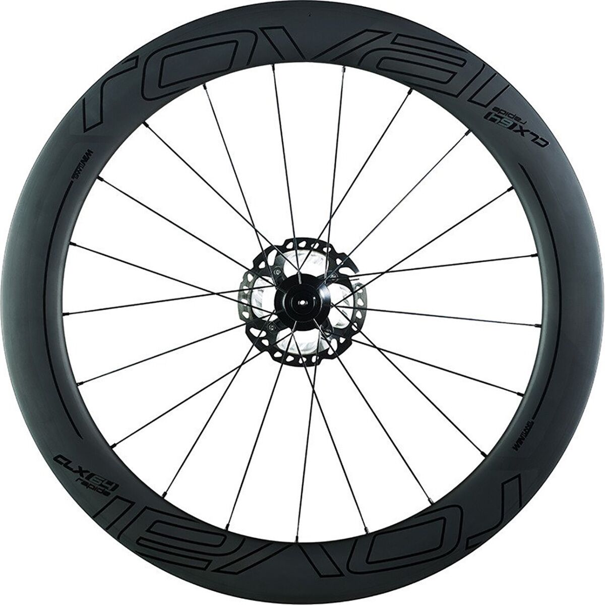 Roval CLX 64 Disc Wheel - Tubeless - Bike