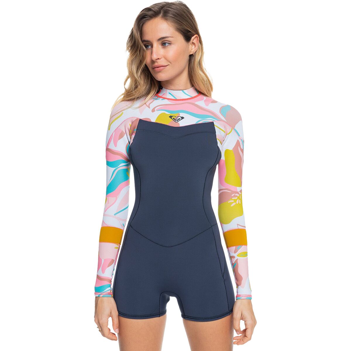 Roxy Syncro 2/2 Long-Sleeve Back-Zip Wetsuit - Women's - Clothing