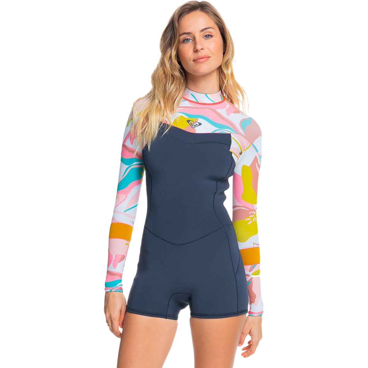 Roxy Syncro 2/2 Long-Sleeve Back-Zip Wetsuit - Women's - Clothing