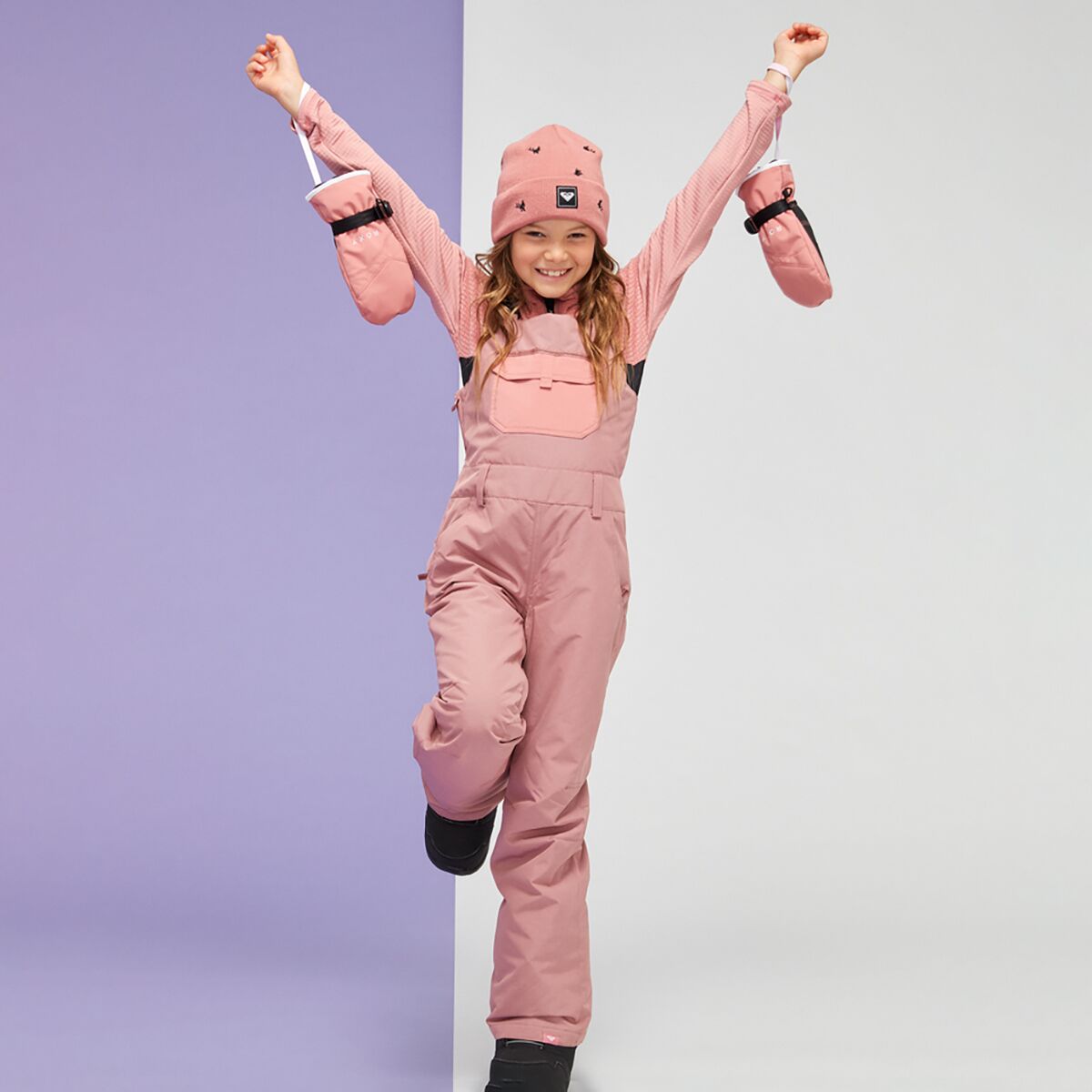 Roxy Non Stop Bib Pant - Girls' - Kids