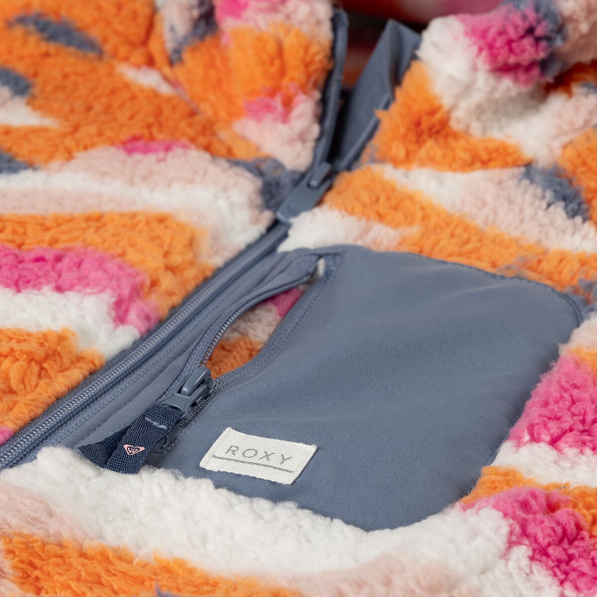 Roxy Printed Fleece Jacket - Girls' - Kids