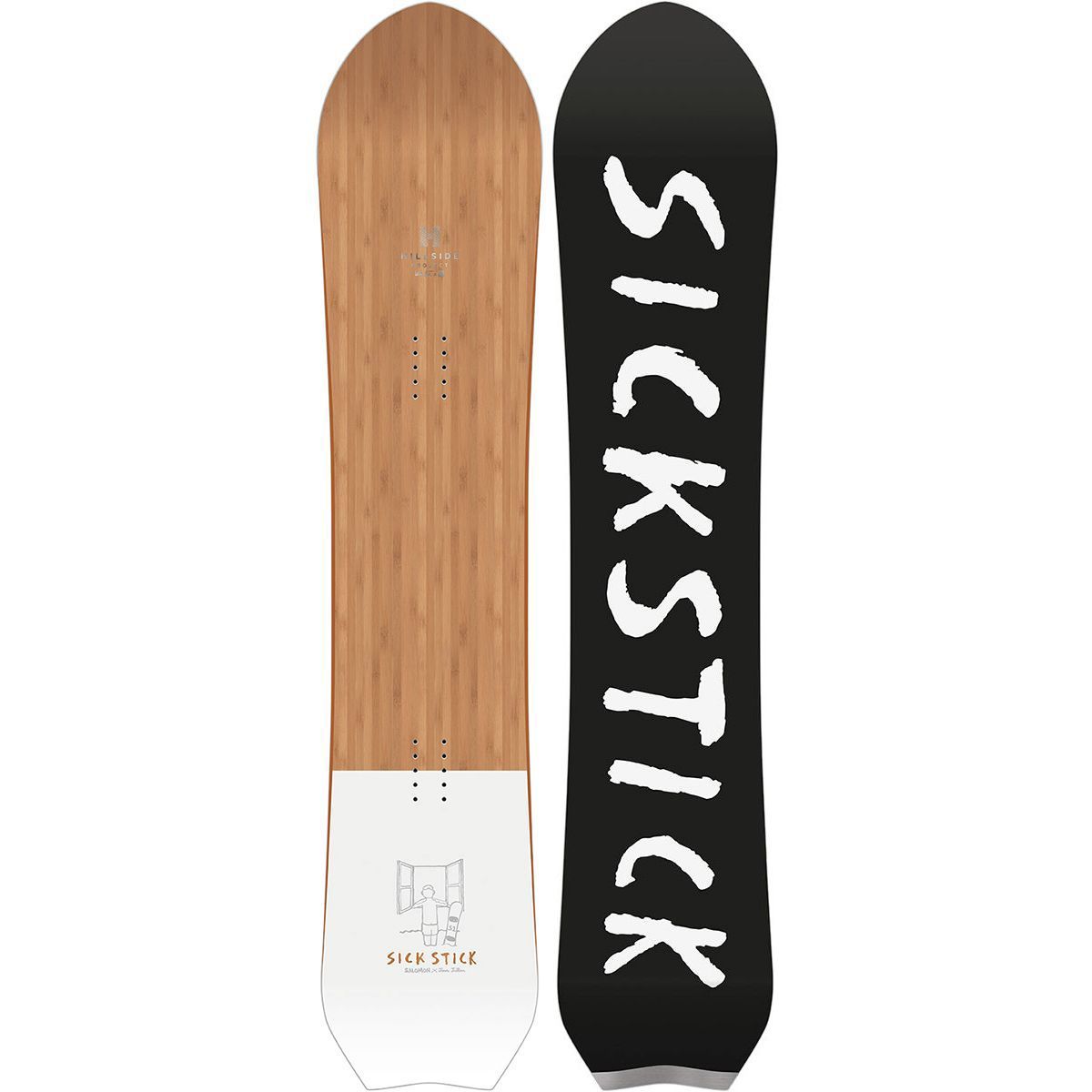 Salomon Snowboards SickStick Snowboard - Hillside Project - Snowboard
