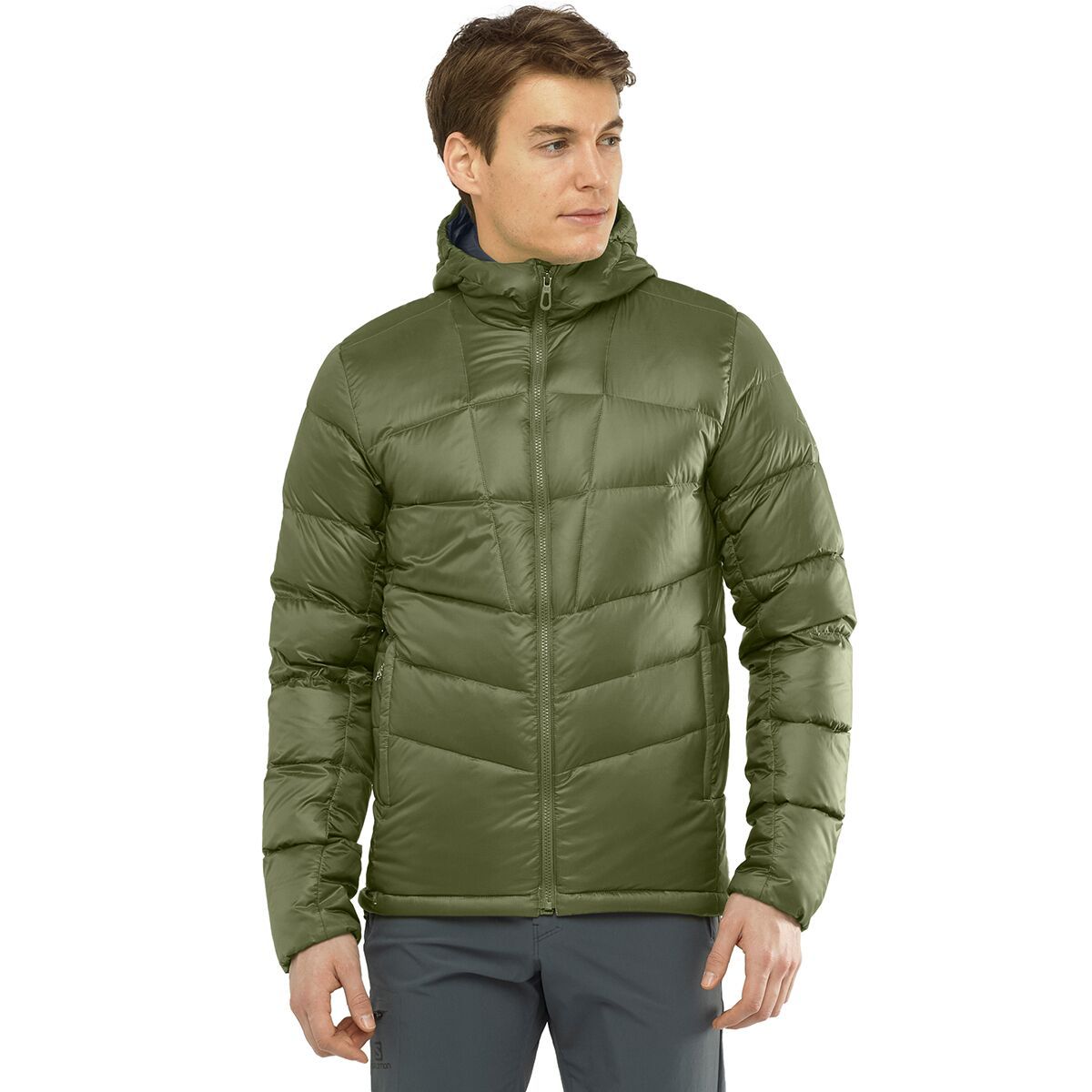 Salomon Transition Down Hooded Jacket - Men's | Backcountry.com