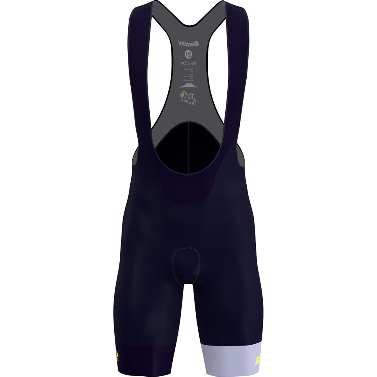 Santini TDF Official Nice Cycling Bib Short - Men's - Bike