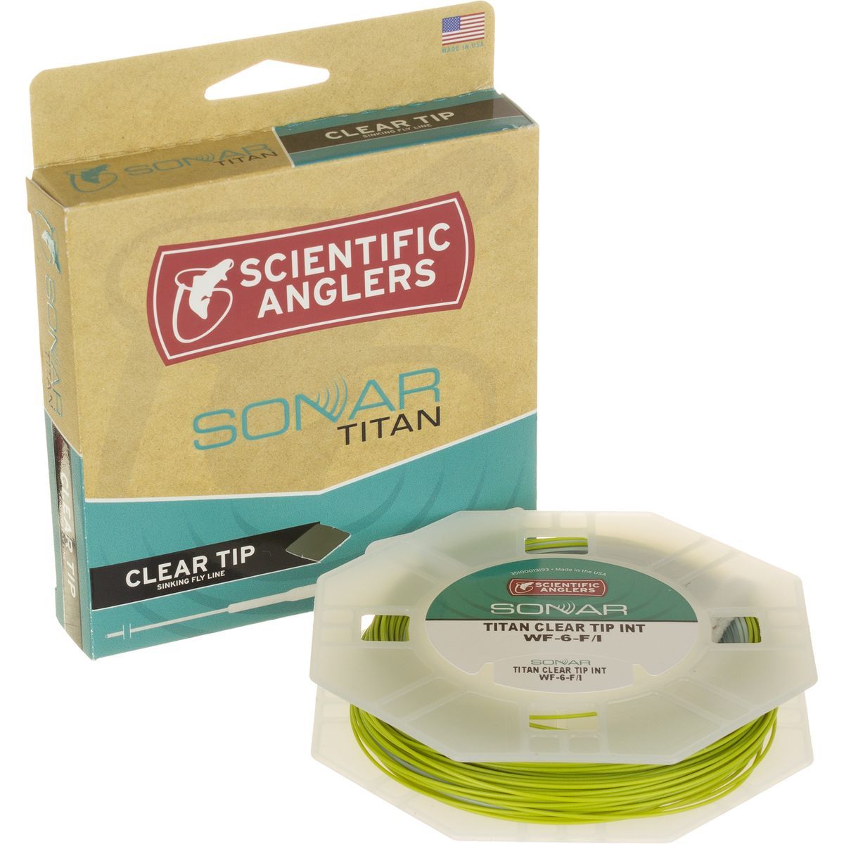 Scientific Anglers Sonar Titan Clear Tip Fly Line - Fishing