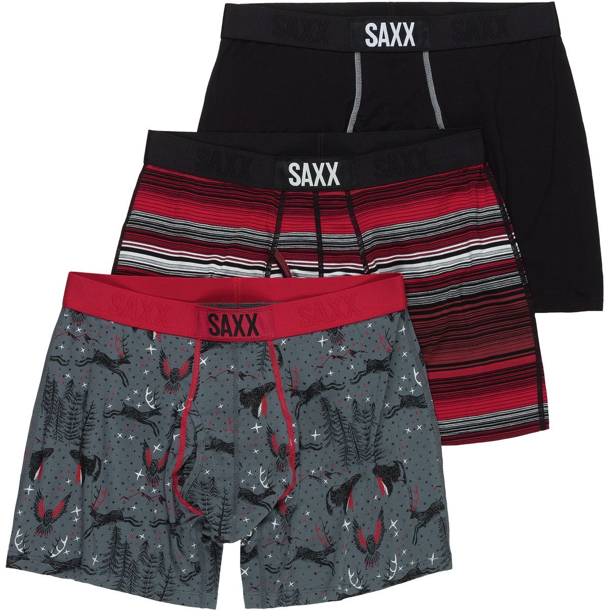 SAXX Ultra Boxer Brief Holiday - 3-Pack - Men's - Clothing