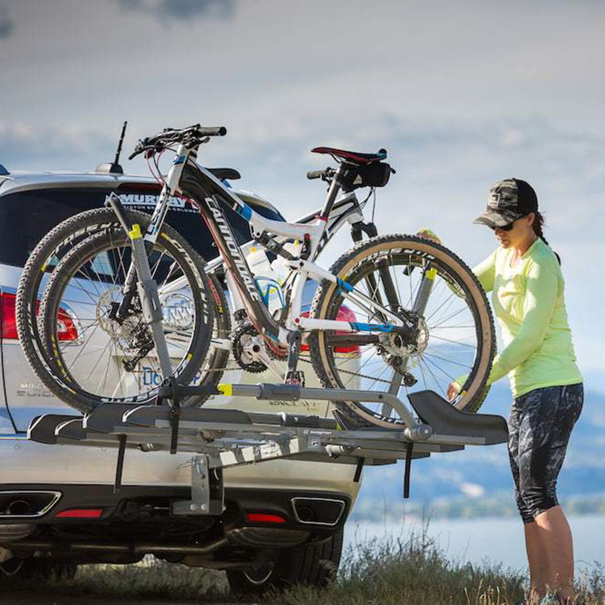 Swagman Bike Racks Semi 4.0 2 Bike Locking Bike Rack - Bike