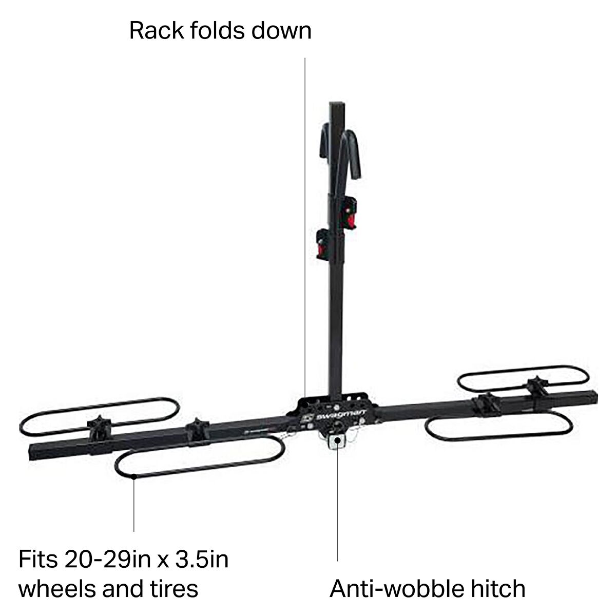 Swagman Bike Racks XC 2 Bike Cross Country 2" Receiver - Bike