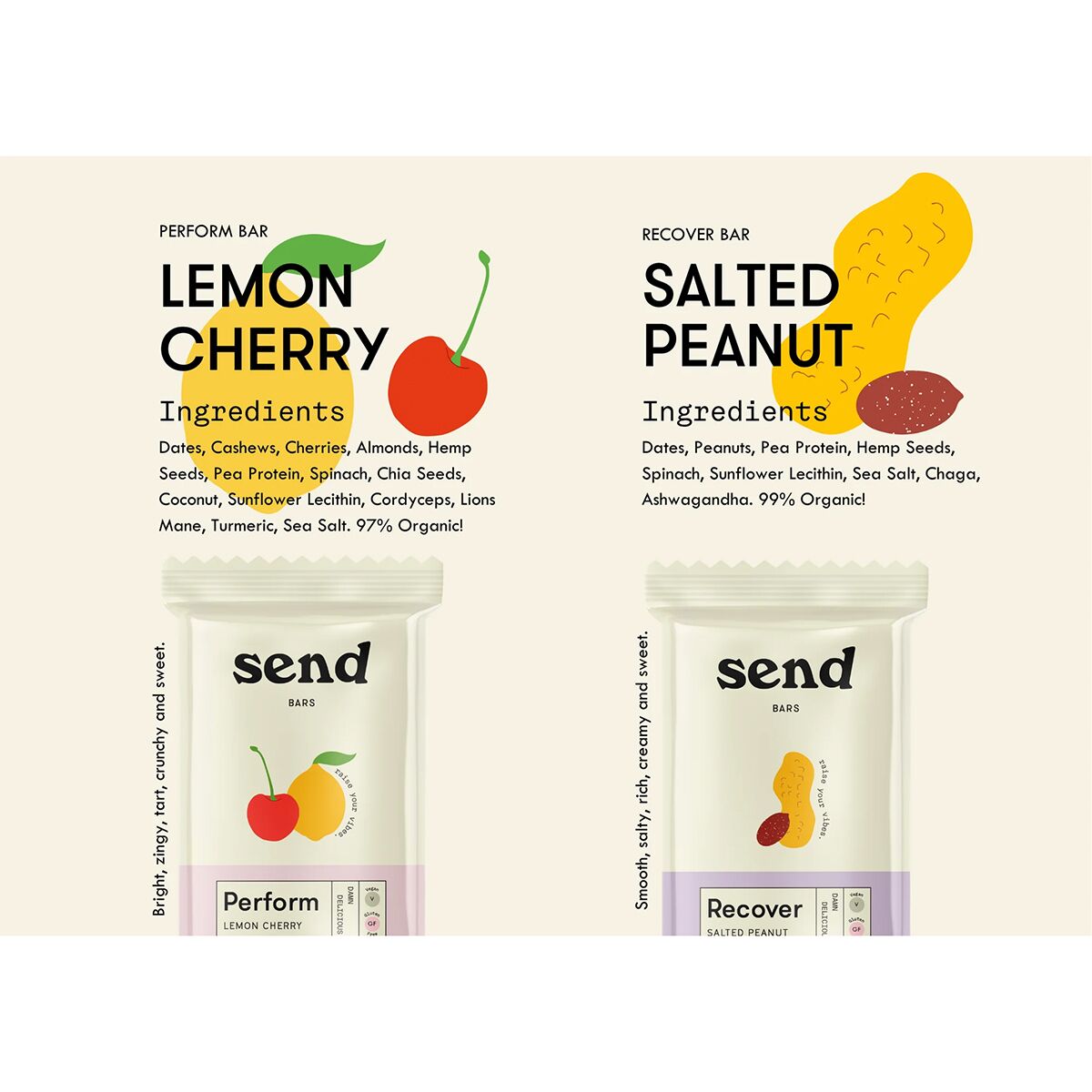 SEND Bars Full Send Variety Pack - 8-Pack - Bike