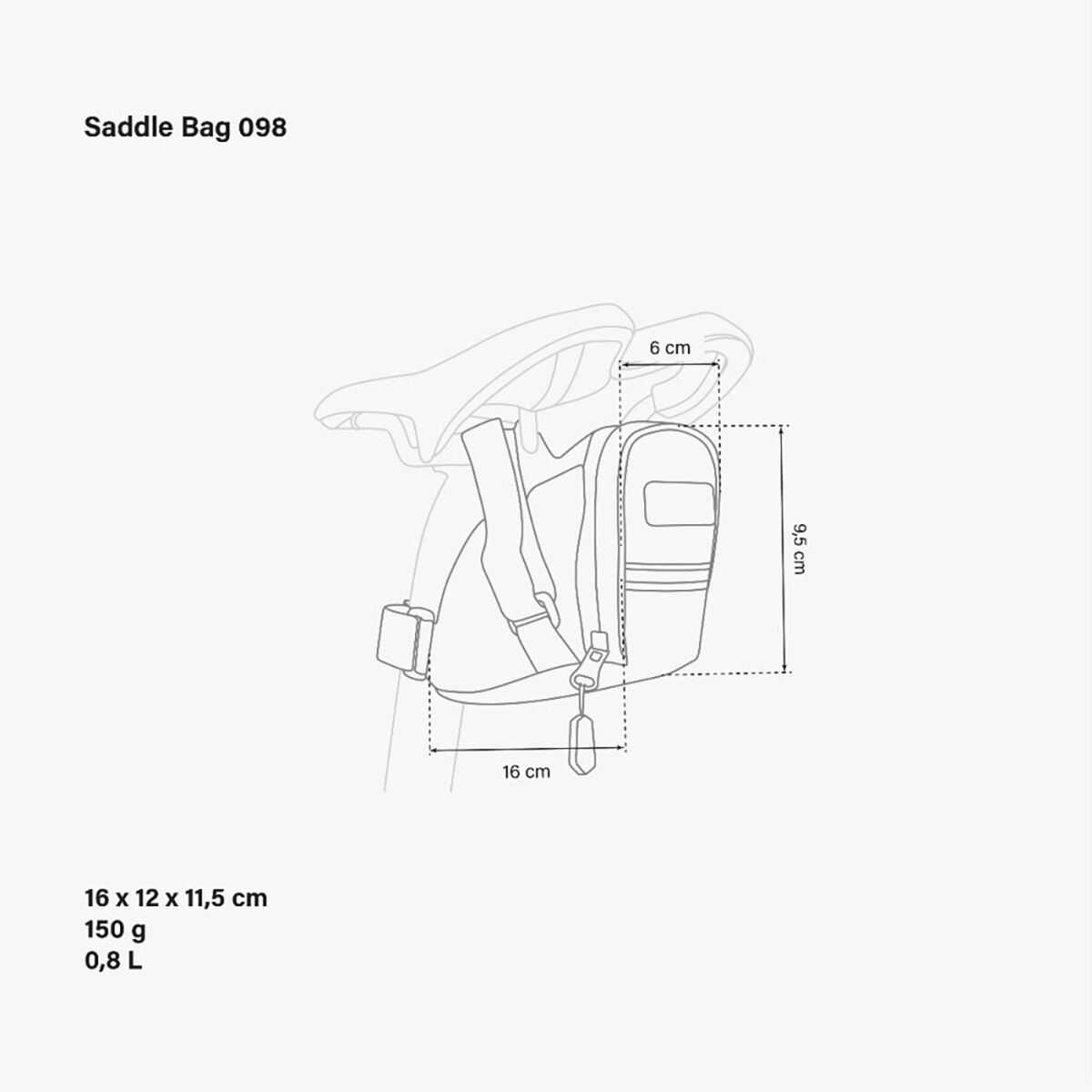 SciCon TDF 098 Medium Size Travel Bag - Bike