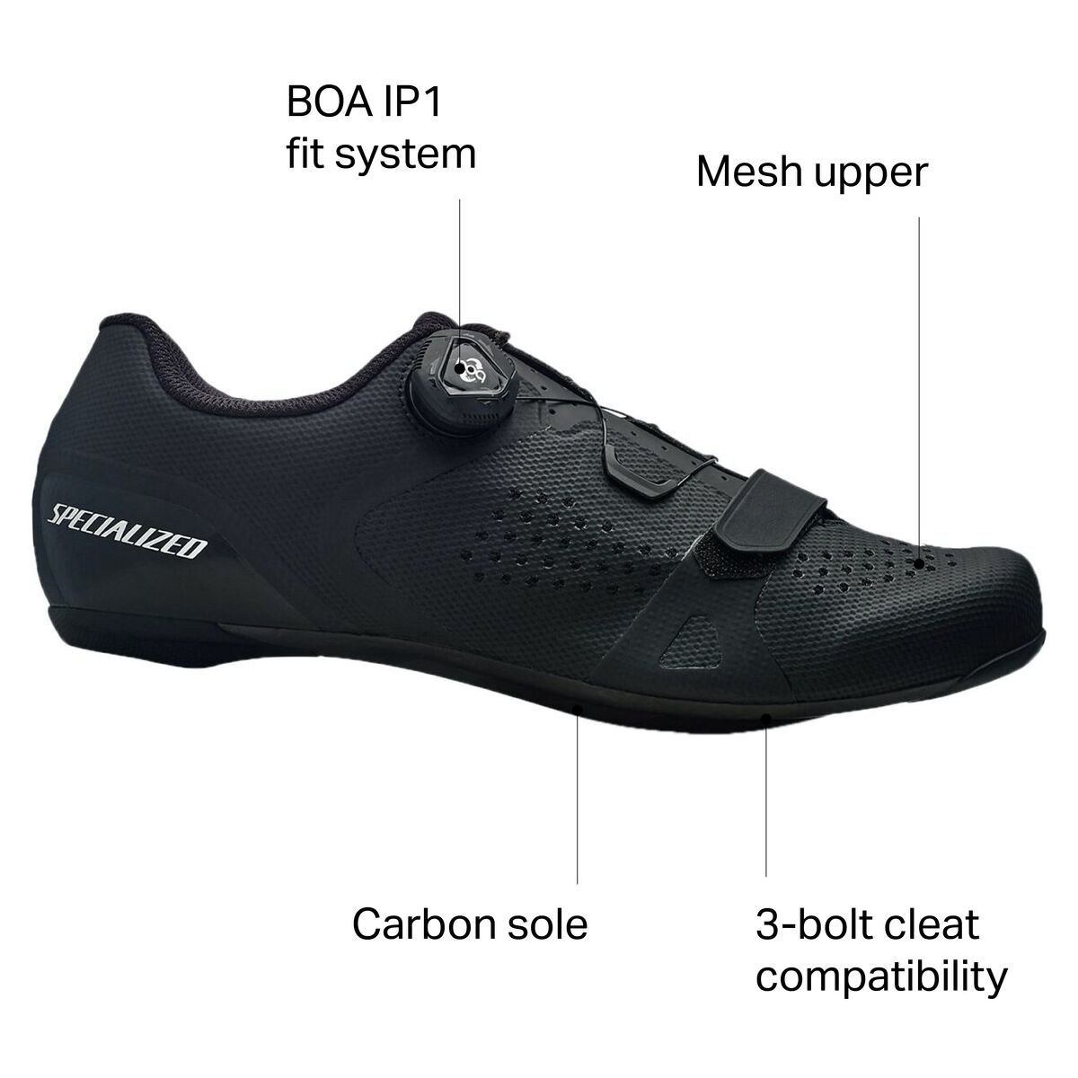 Specialized Torch 2.0 Wide Cycling Shoe - Bike